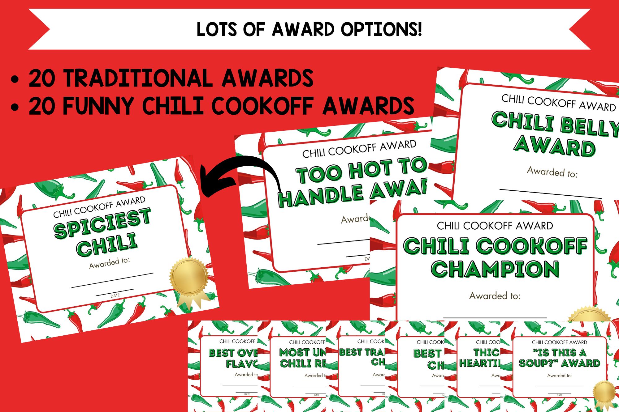 How to Host a Chili Cookoff Party + Awards