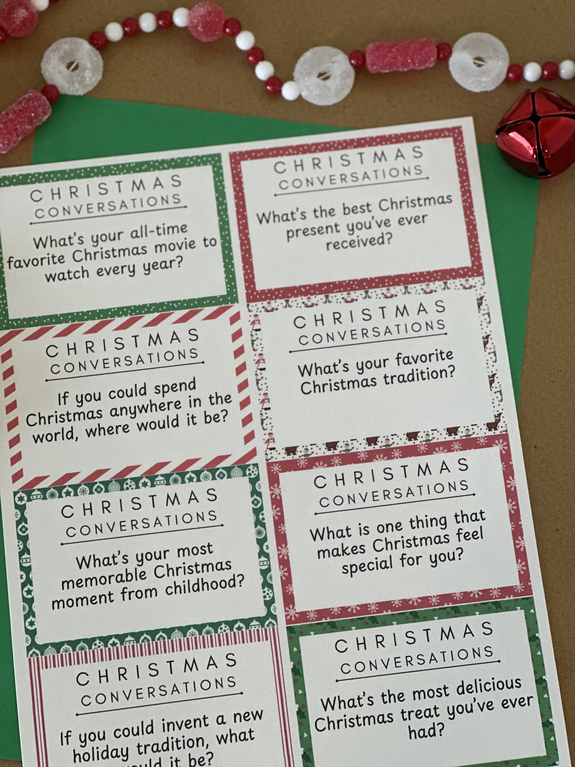 275+ Christmas Conversation Starters [Printable Cards]