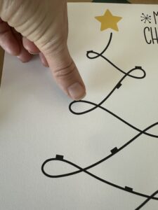 Festive Fingerprint Christmas Tree Printable [Free Template]