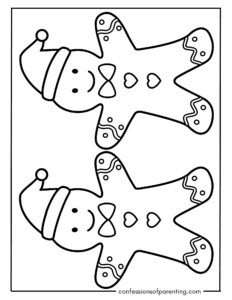 48 Free Gingerbread Man Templates [Different Sizes and Designs]