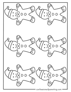48 Free Gingerbread Man Templates [Different Sizes and Designs]