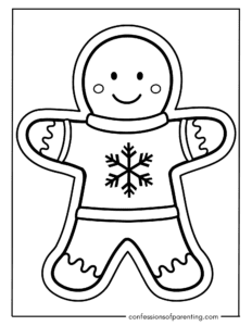 48 Free Gingerbread Man Templates [Different Sizes and Designs]