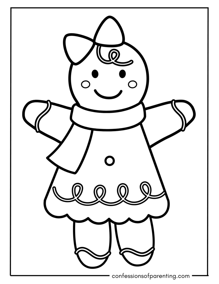 48 Free Gingerbread Man Templates [Different Sizes and Designs]