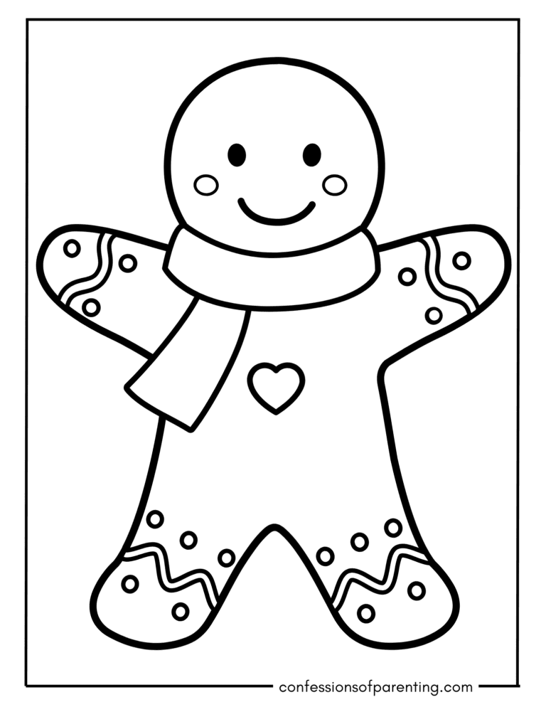 48 Free Gingerbread Man Templates [Different Sizes and Designs]