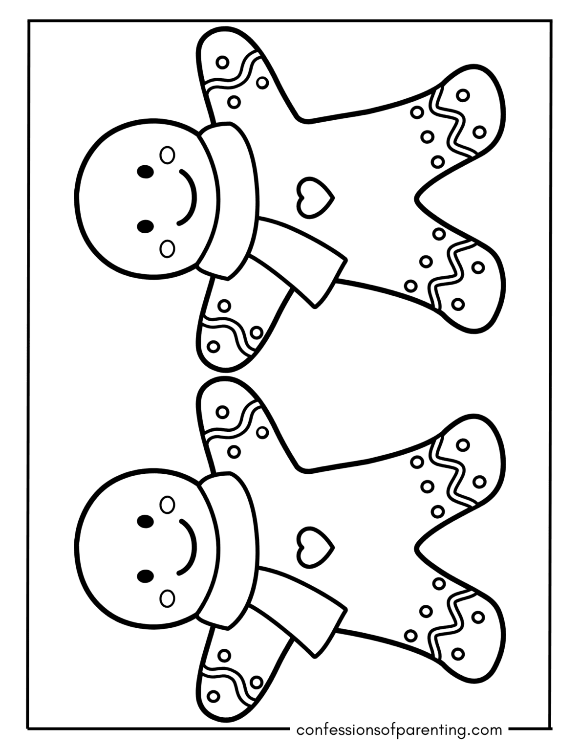 48 Free Gingerbread Man Templates [Different Sizes and Designs]