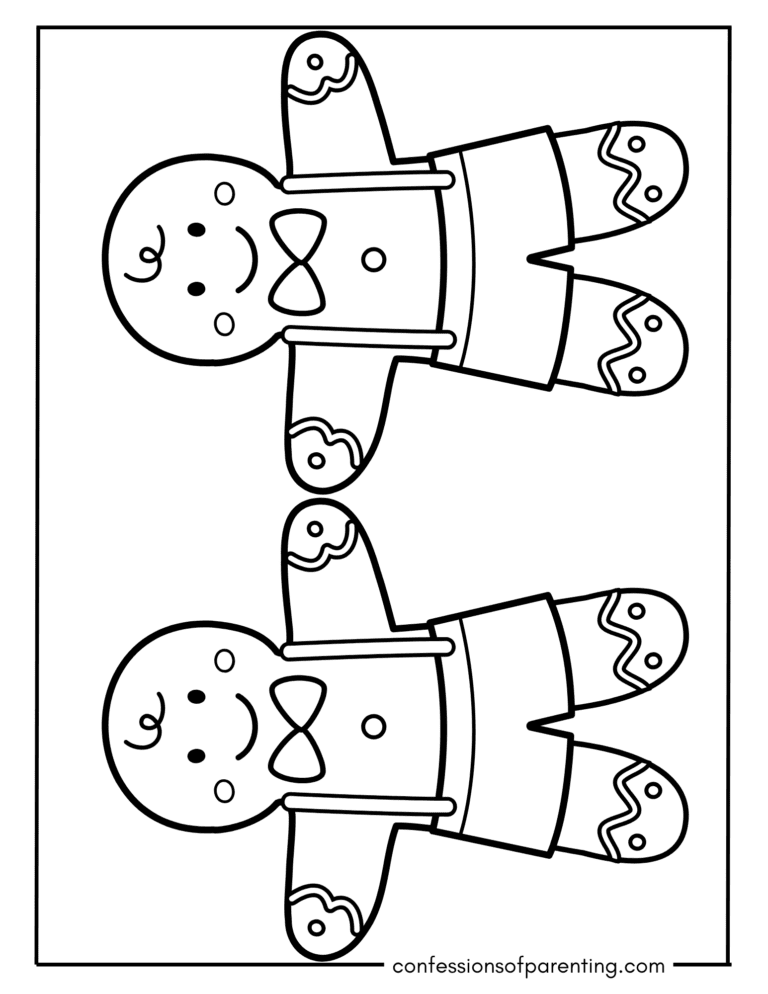 48 Free Gingerbread Man Templates [Different Sizes and Designs]