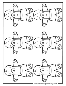 48 Free Gingerbread Man Templates [Different Sizes and Designs]