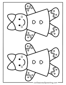 48 Free Gingerbread Man Templates [Different Sizes and Designs]