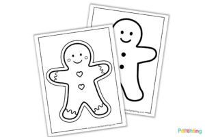48 Free Gingerbread Man Templates [Different Sizes and Designs]