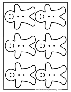 48 Free Gingerbread Man Templates [Different Sizes and Designs]