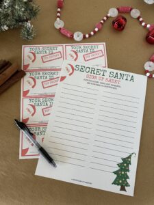 How to Play Secret Santa + Secret Santa Kit