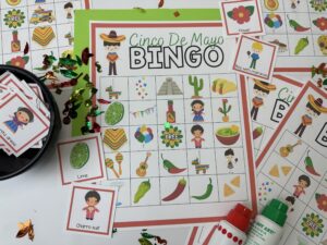 Cinco De Mayo Bingo [10 Bingo Card Set]