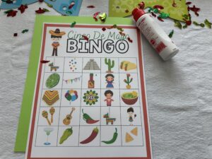Cinco De Mayo Bingo [10 Bingo Card Set]