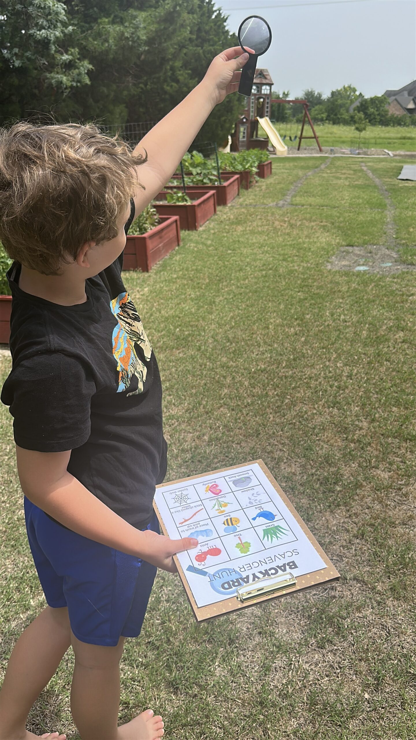 Free Backyard Scavenger Hunt Printable for Kids