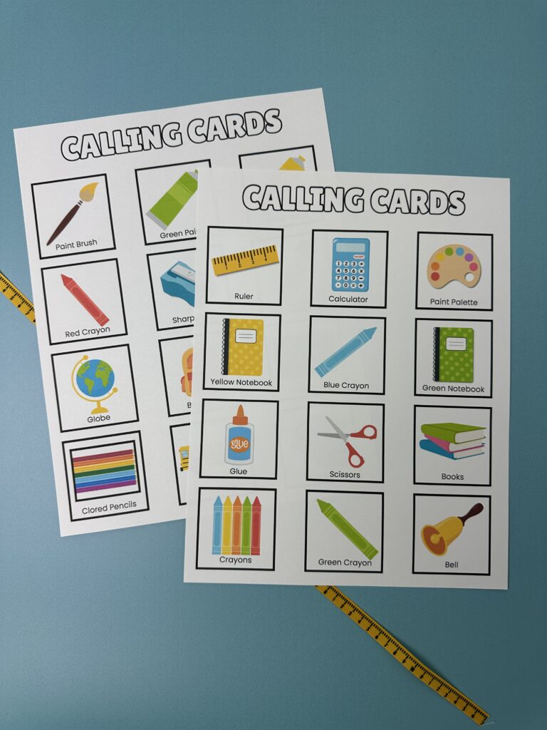 Free Printable School Bingo Game for Endless Fun