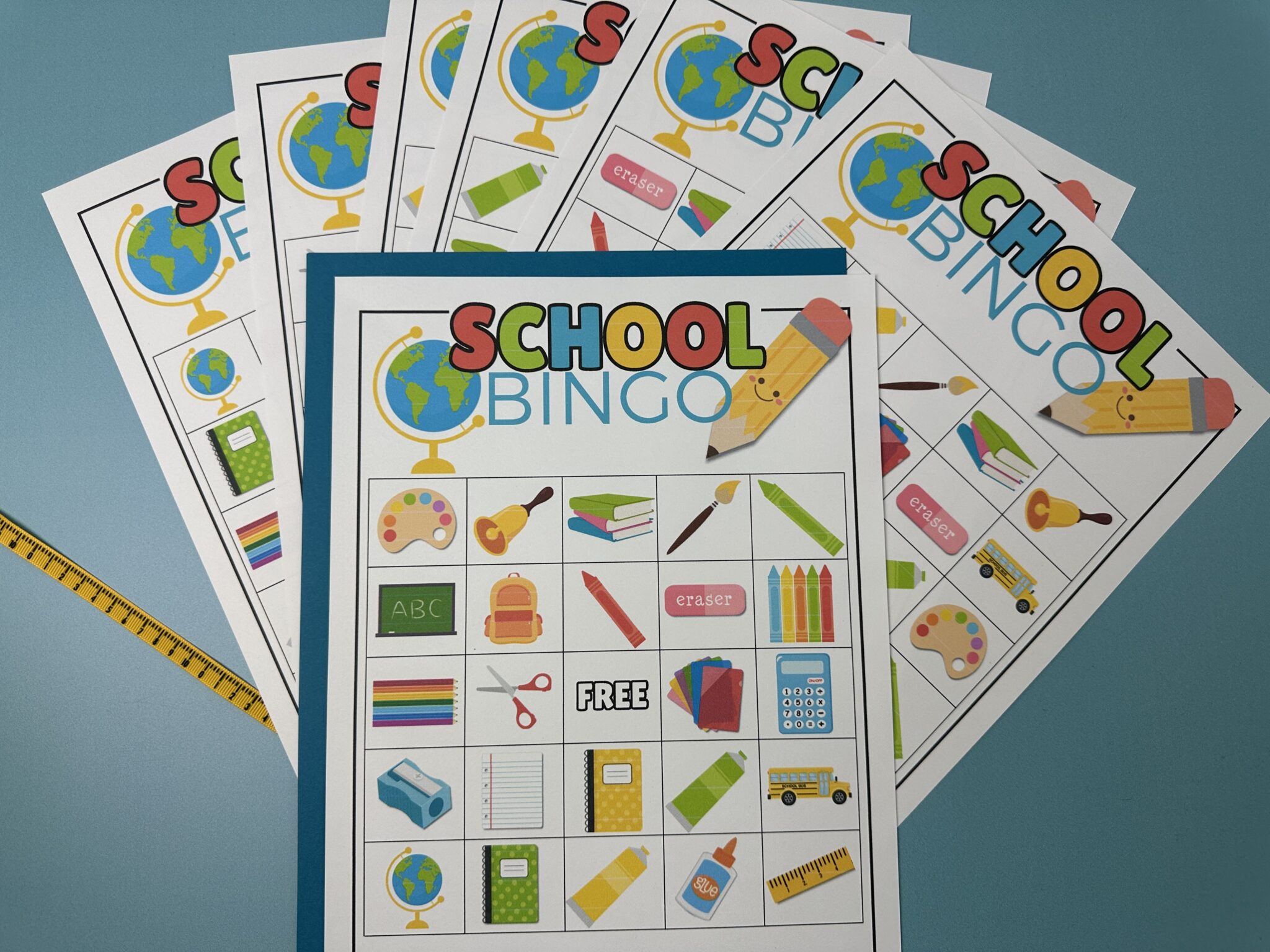 Free Printable School Bingo Game for Endless Fun