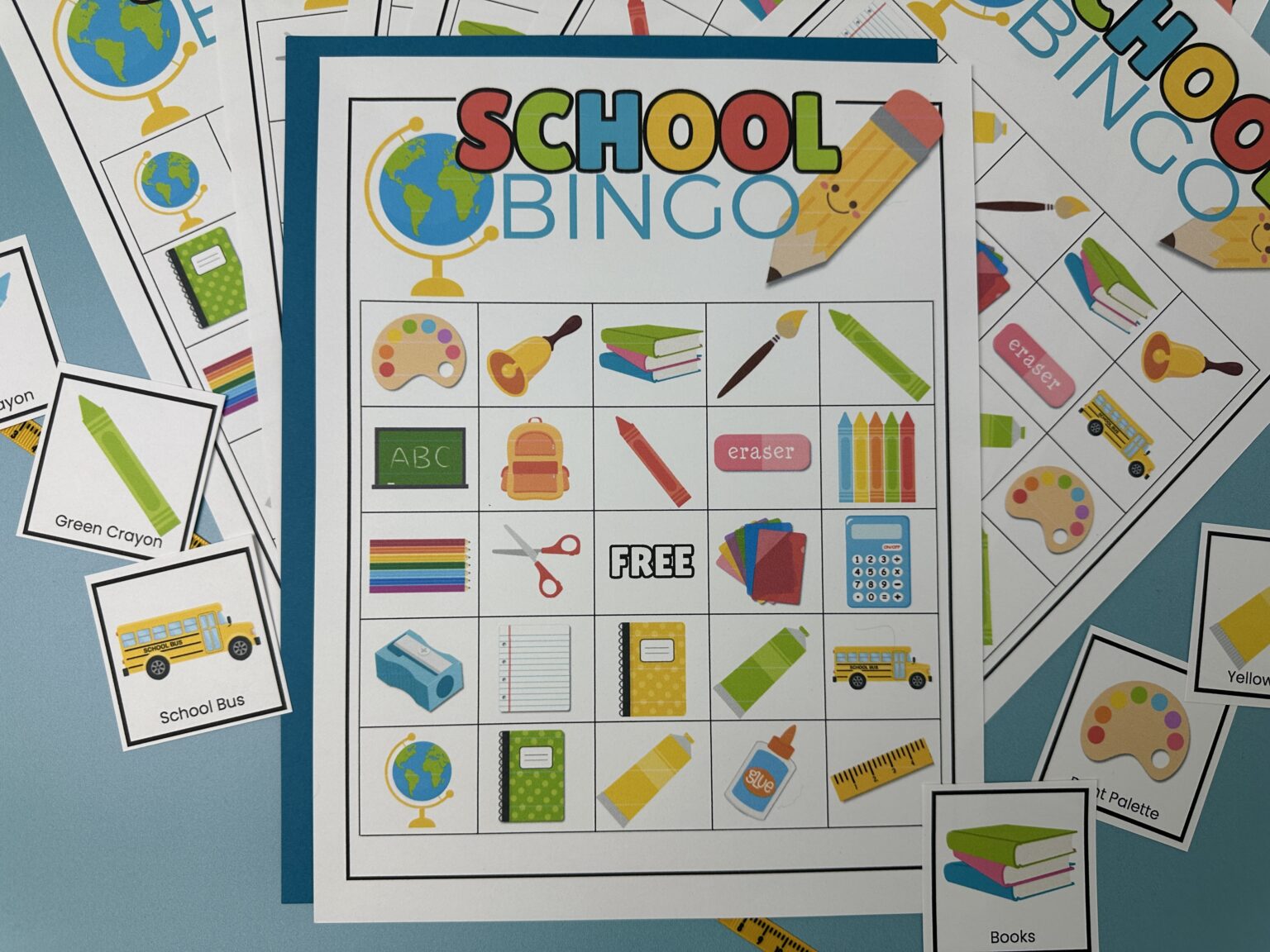 Free Printable School Bingo Game for Endless Fun