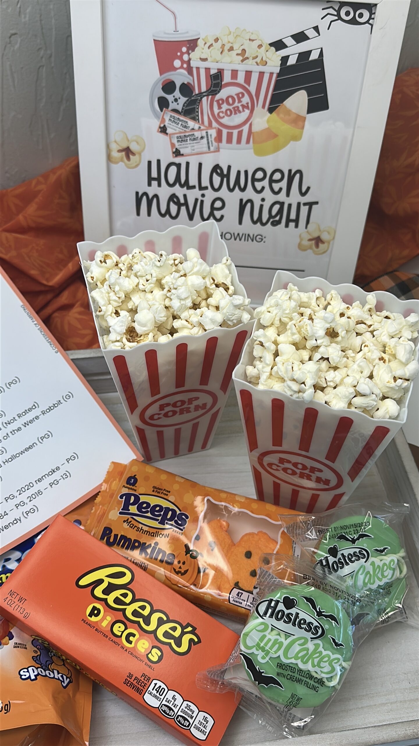 The Ultimate Halloween Movie Night Kit