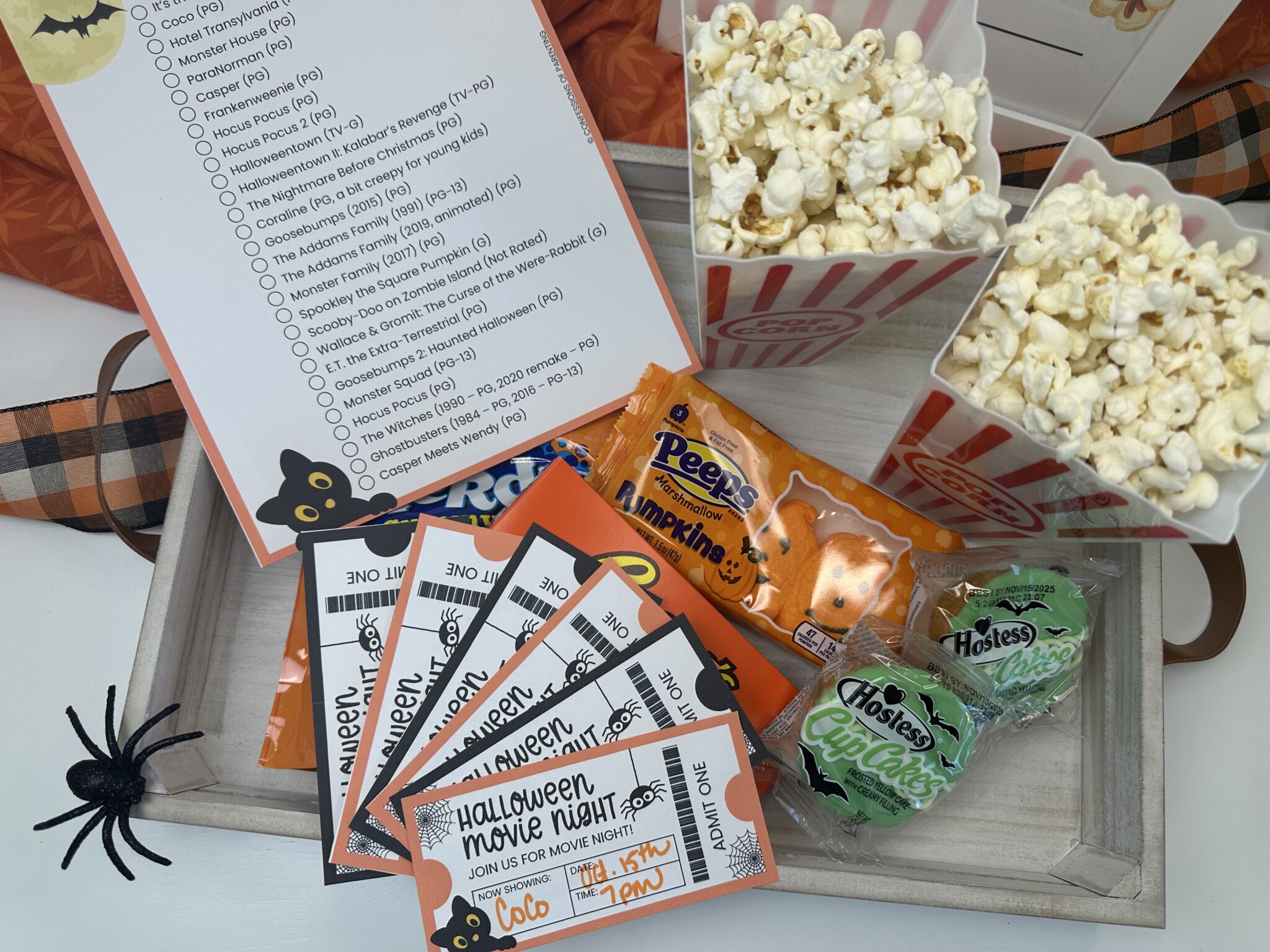The Ultimate Halloween Movie Night Kit