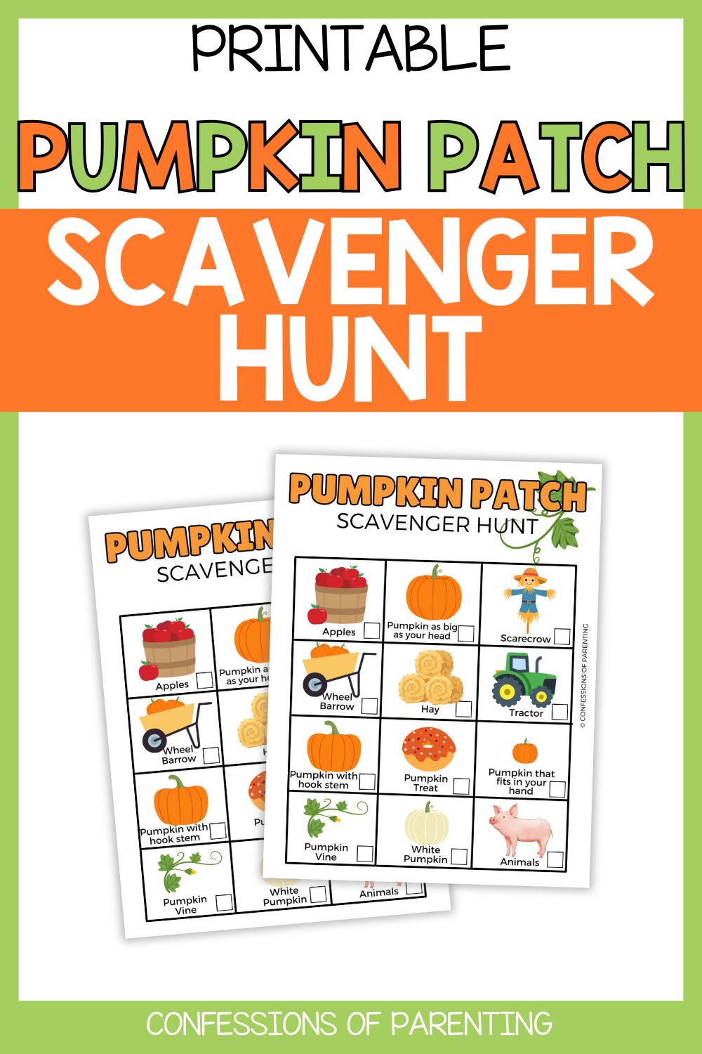 Make Your Fall Extra Fun with a Pumpkin Patch Scavenger Hunt