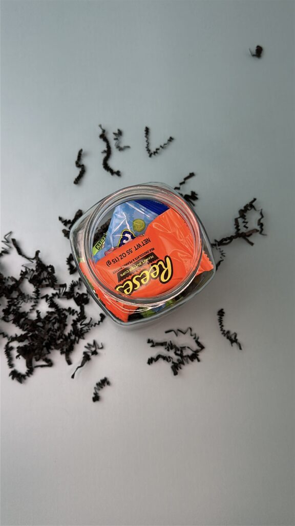 Something Sweet to Unwrap Printable Halloween Gift Tags