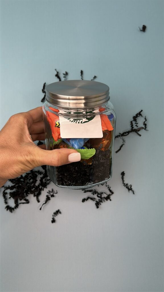 Something Sweet to Unwrap Printable Halloween Gift Tags