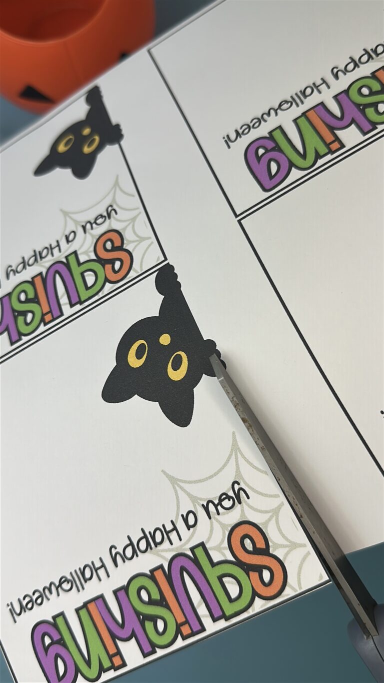 Squishing You a Happy Halloween Printable