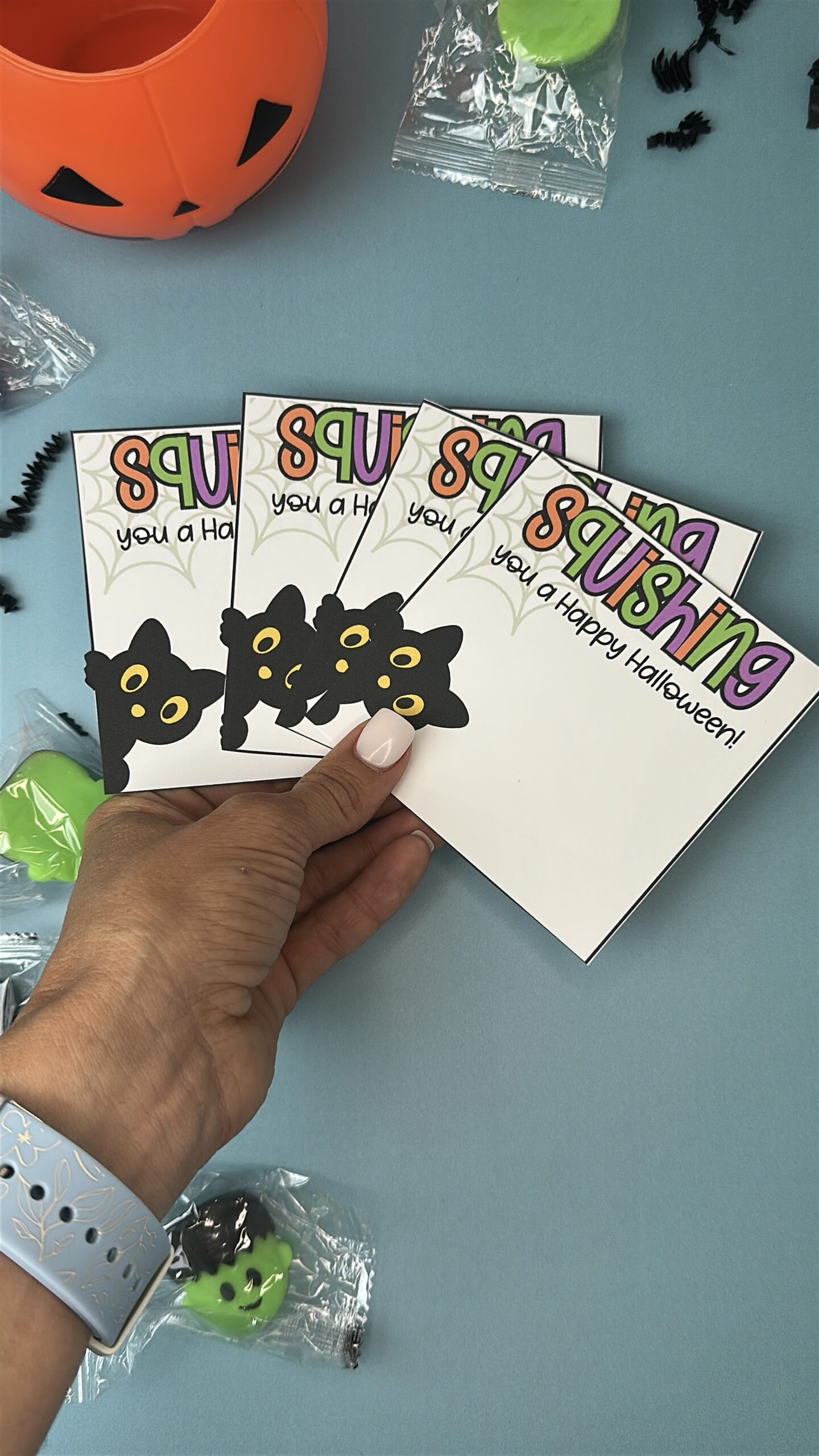 Squishing You a Happy Halloween Printable